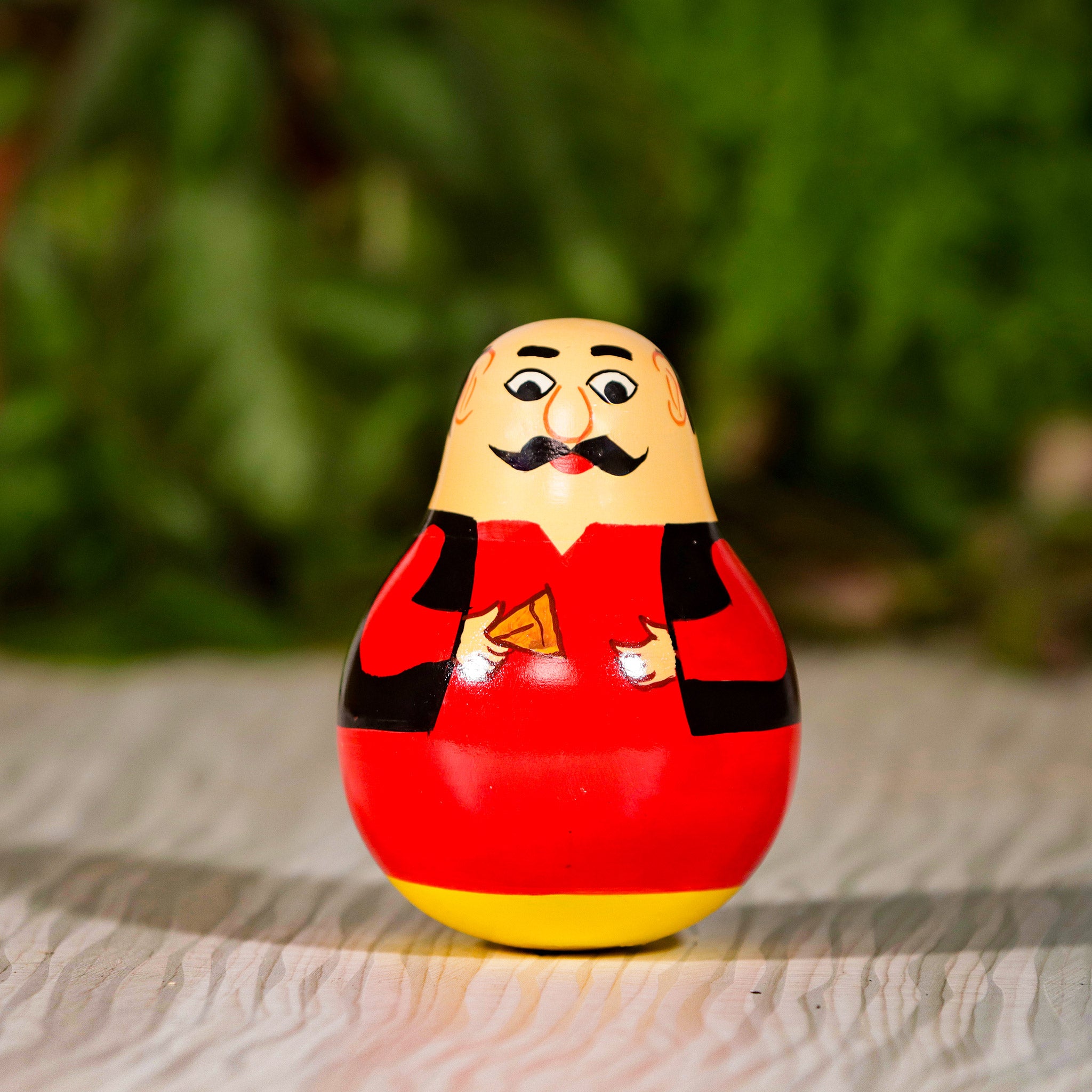 Wooden Motu Balancing Doll | Wooden Decor– CultureShoppe