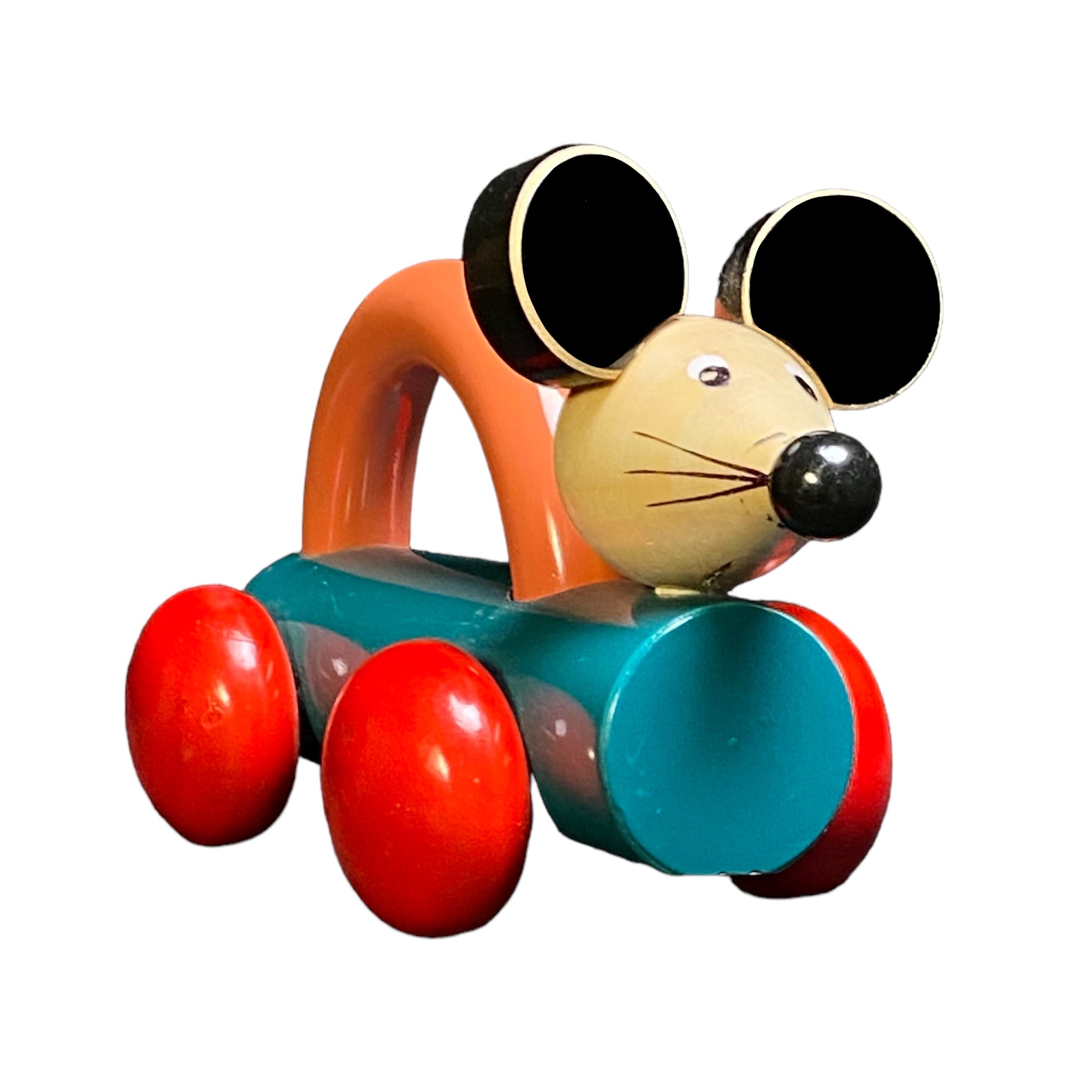 Wooden Mouse Pulling-along Toy | Channapatna Toys– CultureShoppe