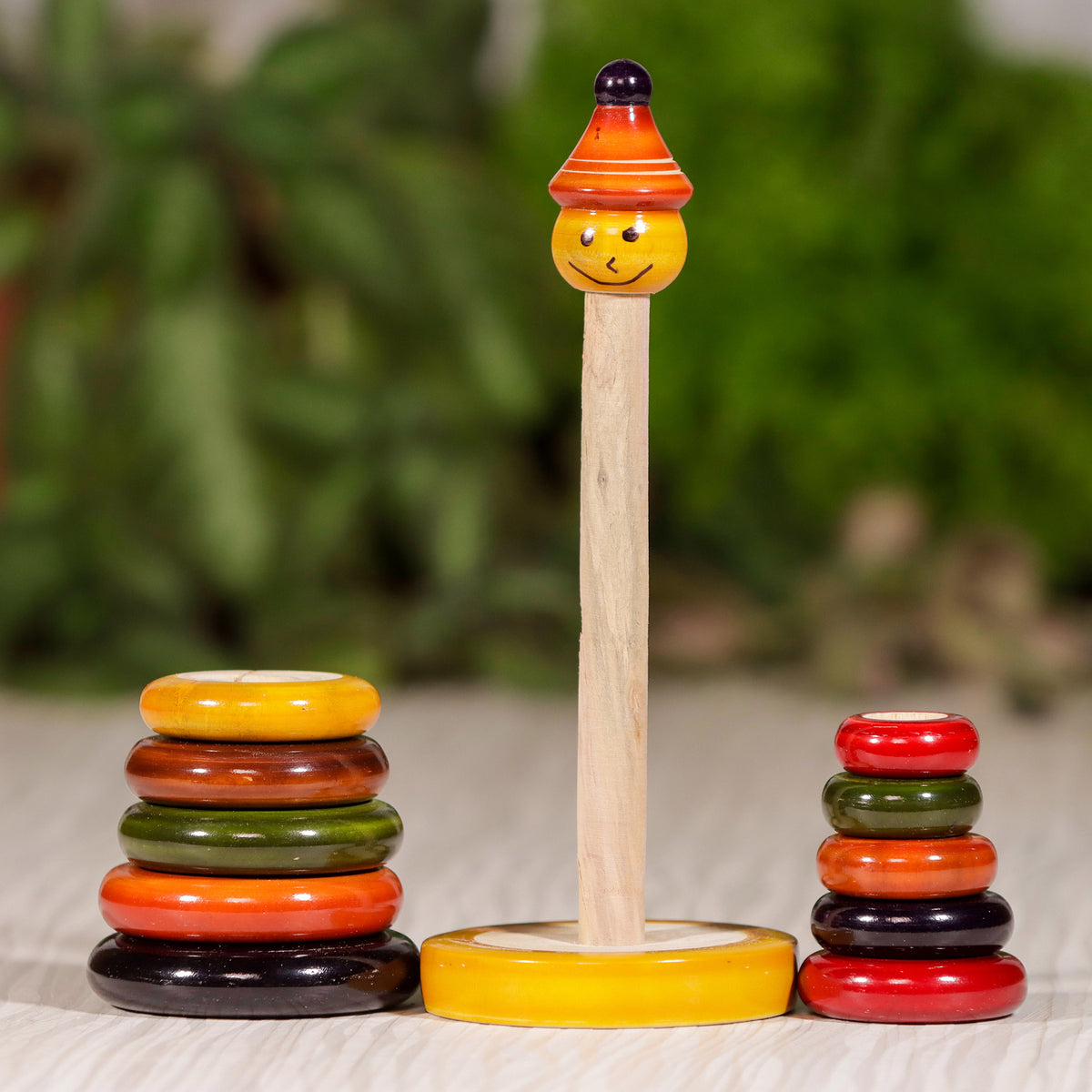 Wooden Eleven Plate Counting Set | Stacking toy– CultureShoppe