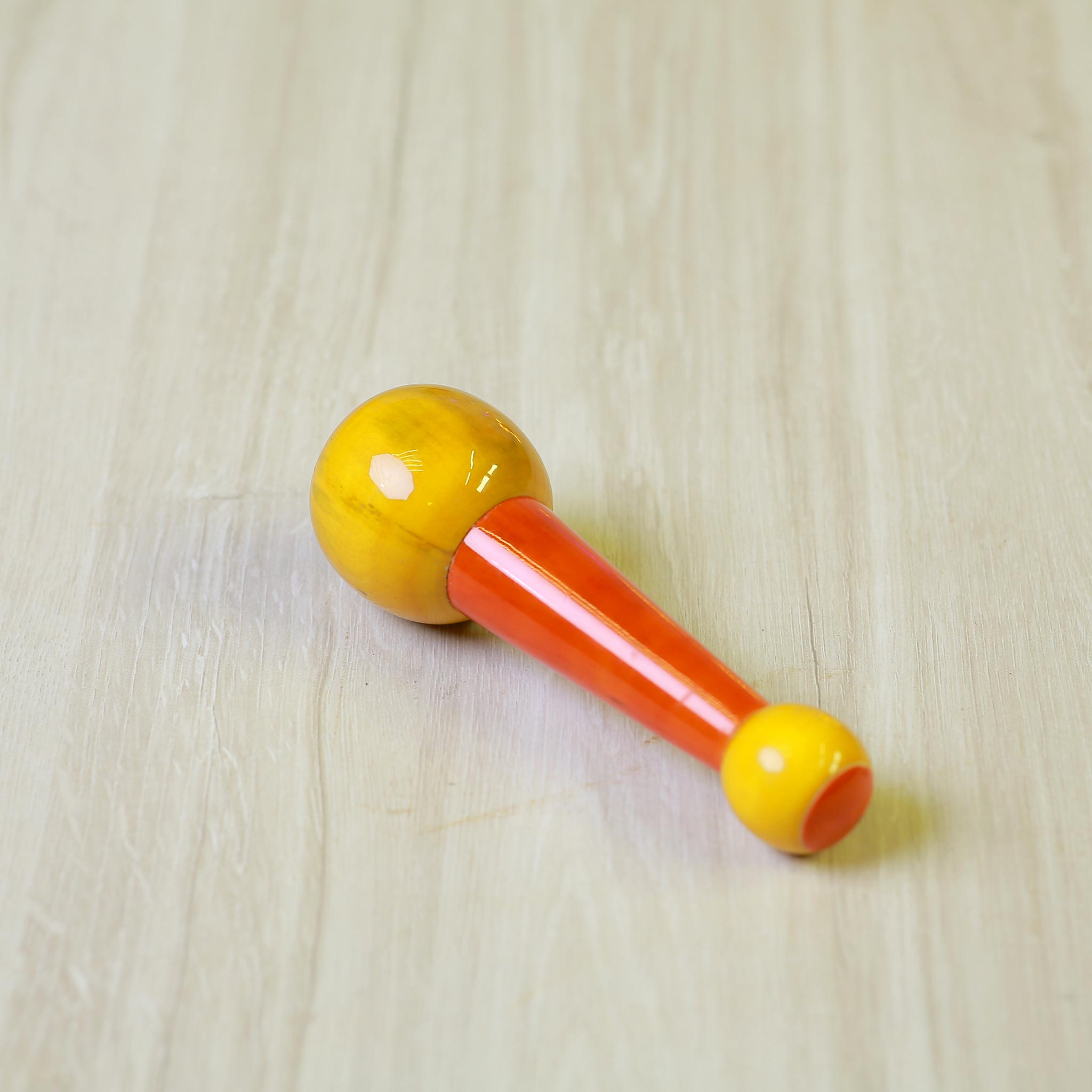Channapatna Wooden Ball Rattle– CultureShoppe