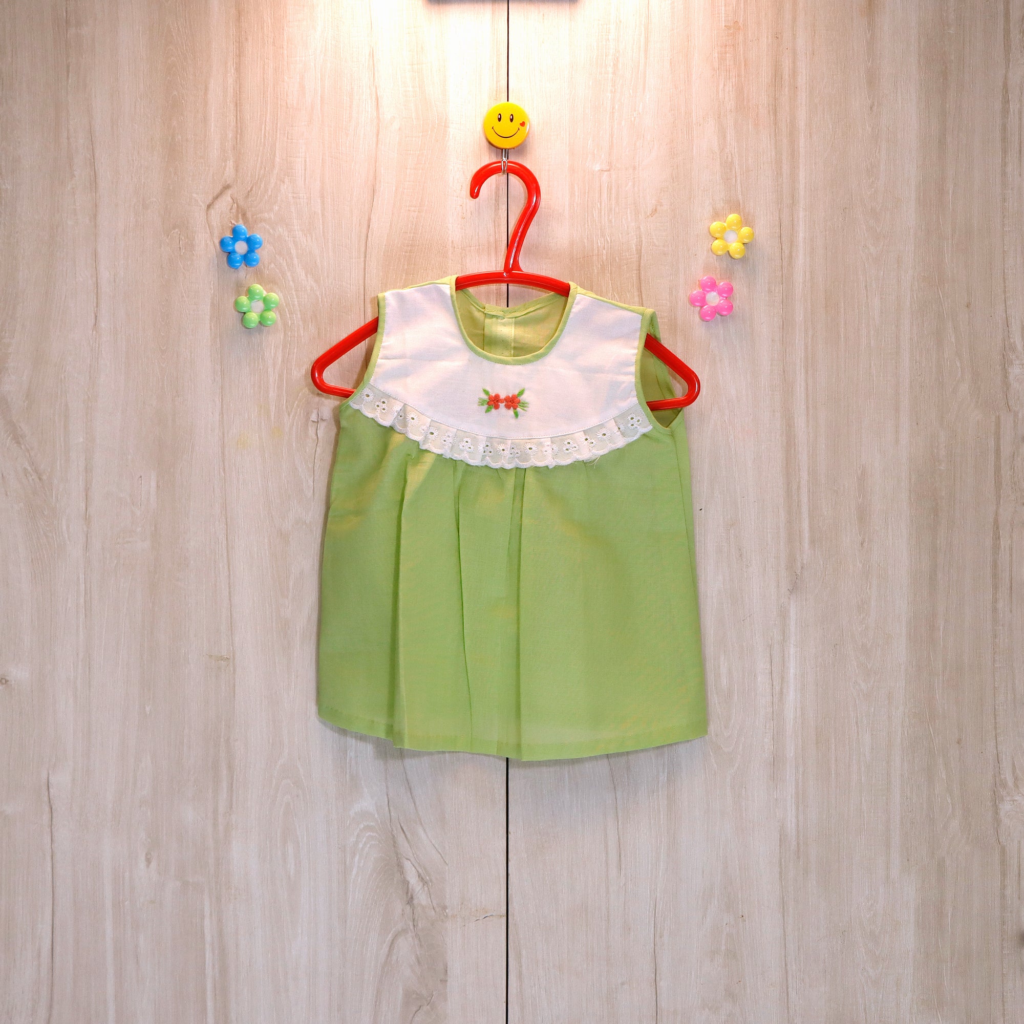 Cotton Yoke Frocks For Babies | 6 - 9 Months– CultureShoppe