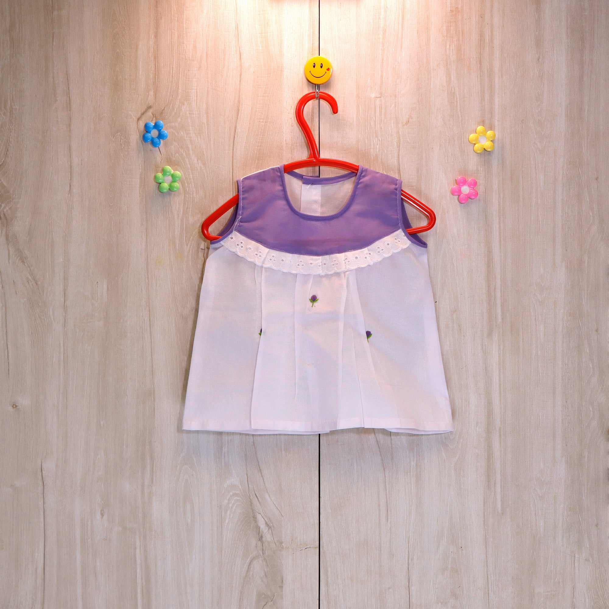 Cotton Yoke Frocks For Babies | 6 - 9 Months– CultureShoppe