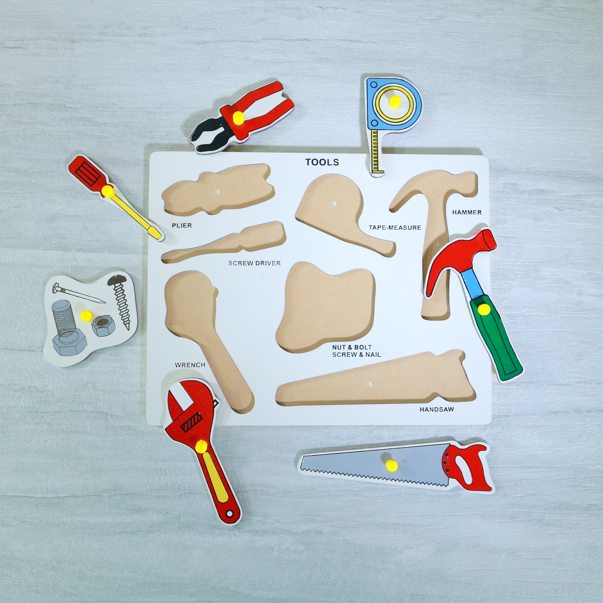 Channapatna Wooden Puzzle Toys - Tools | Wooden toys | Eco-friendly ...