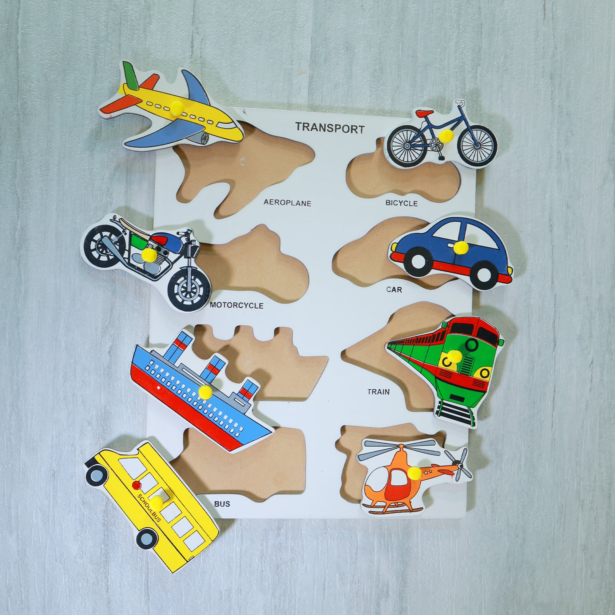 Channapatna Wooden Puzzle Toys - Vehicles | Wooden toys | Children’s ...