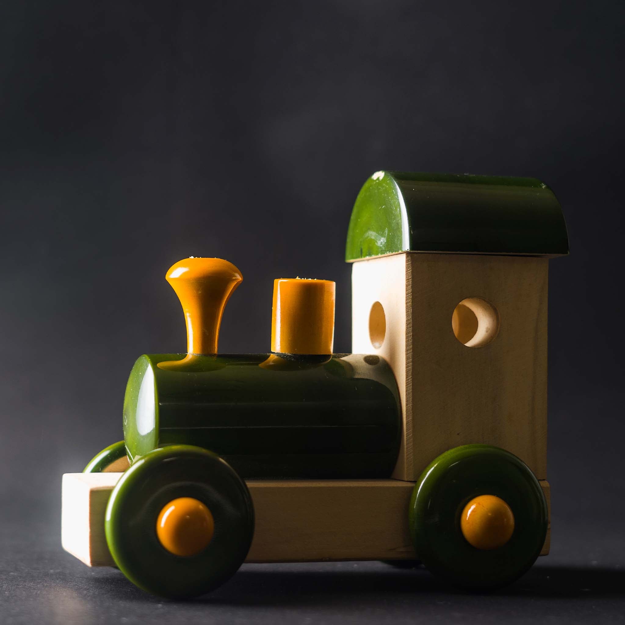 Wooden Train Engine Toy– CultureShoppe
